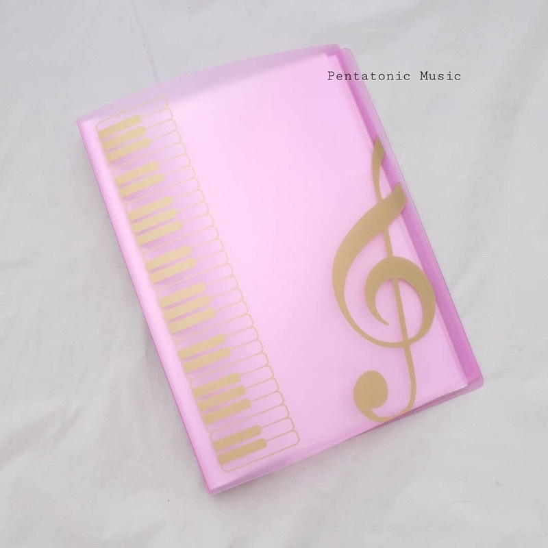 Jual Keyboard Clear Holder Pink Tempat Partitur Map Kertas Dokumen ...