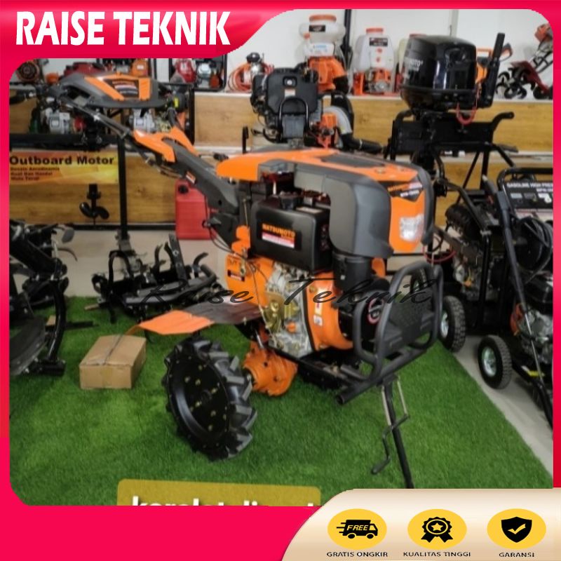 Jual CULTIVATOR TRAKTOR MINI DIESEL MATSUMOTO MTM 1390 DEX SAWAH ...