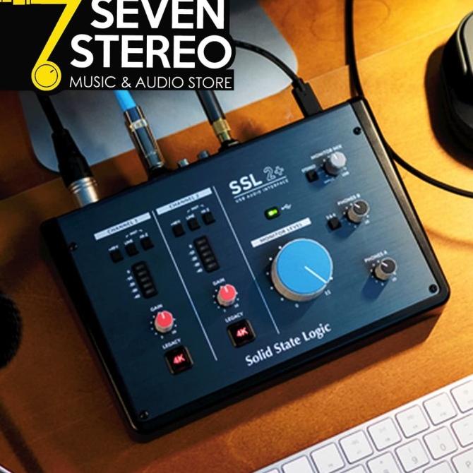 Jual Solid State Logic Ssl 2 Plus Ssl2+ Usb Soundcard Recording | Shopee Indonesia