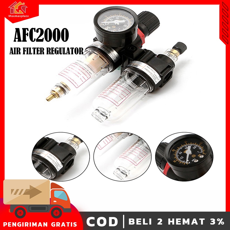 Jual AFC2000 filter kompresor angin/Air filter regulator atau saringan ...