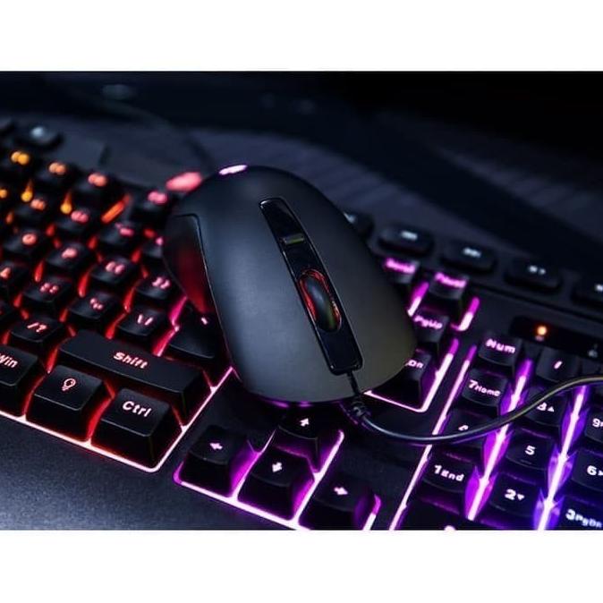Jual 1STPLAYER Gaming K8 Fire Dancing Kit Mouse & Keyboard - Rainbow ...