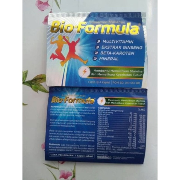 Jual BIO-FORMULA Bio formula multivitamin | Shopee Indonesia