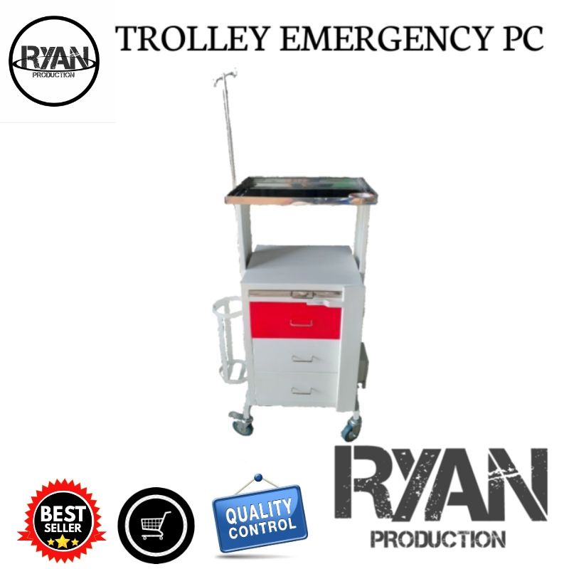 Jual Trolley Emergency Besi PC / Troli Emergency Besi PC | Shopee Indonesia