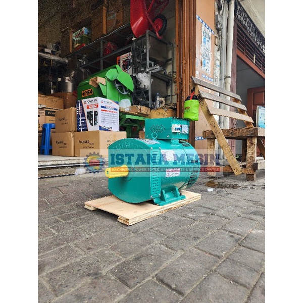 Jual DINAMO ALTERNATOR GENSET LISTRIK 10 KW 3 PHASE YAMAMOTO STC 10 ...