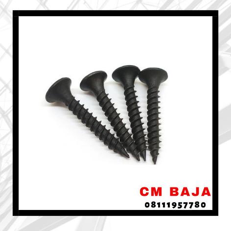 Jual Skrup gypsum 6x1" drywall screw/sekrup gypsum isi 1 kg | Shopee Indonesia