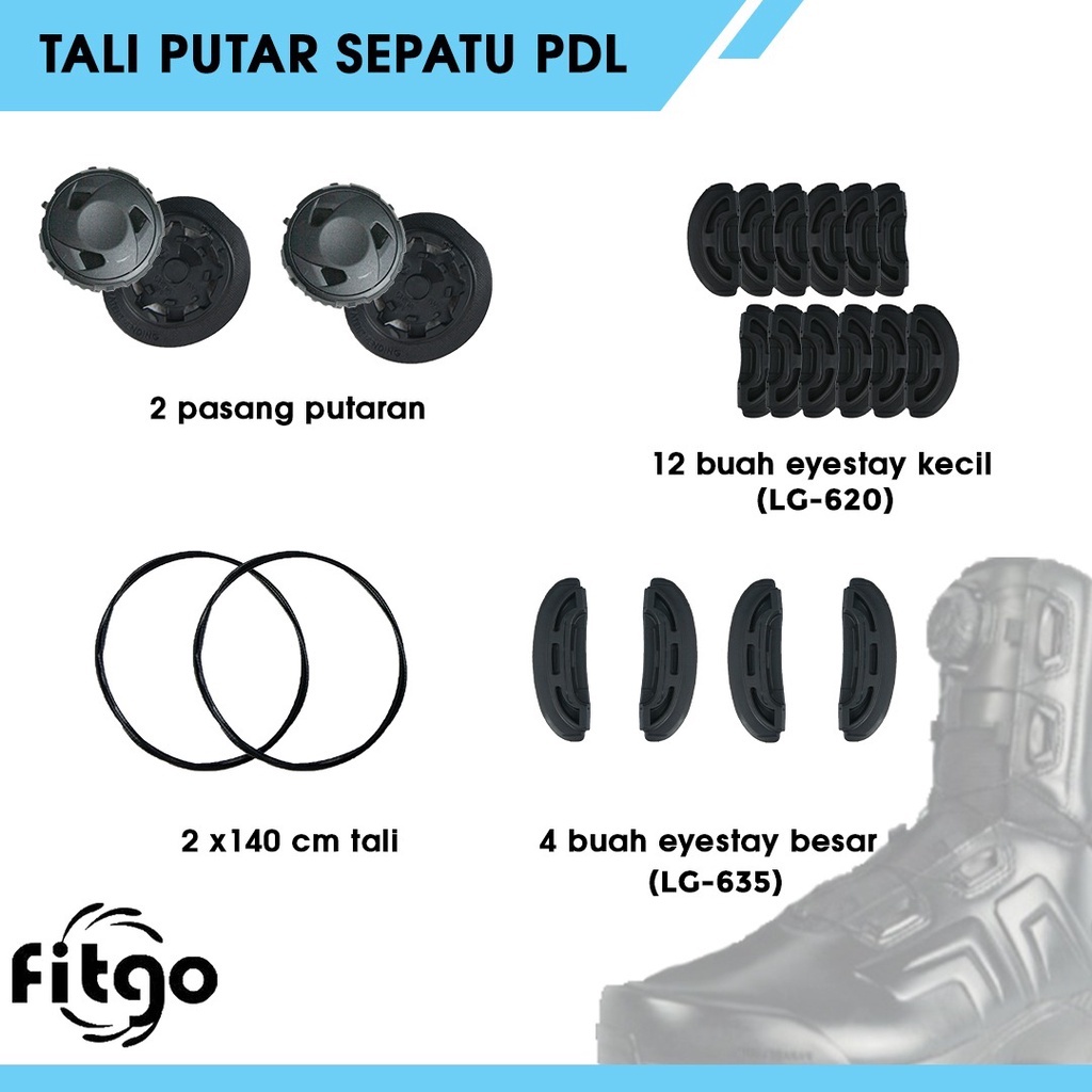 Jual Tali Putar untuk Sepatu BOA System FitGO | Shopee Indonesia
