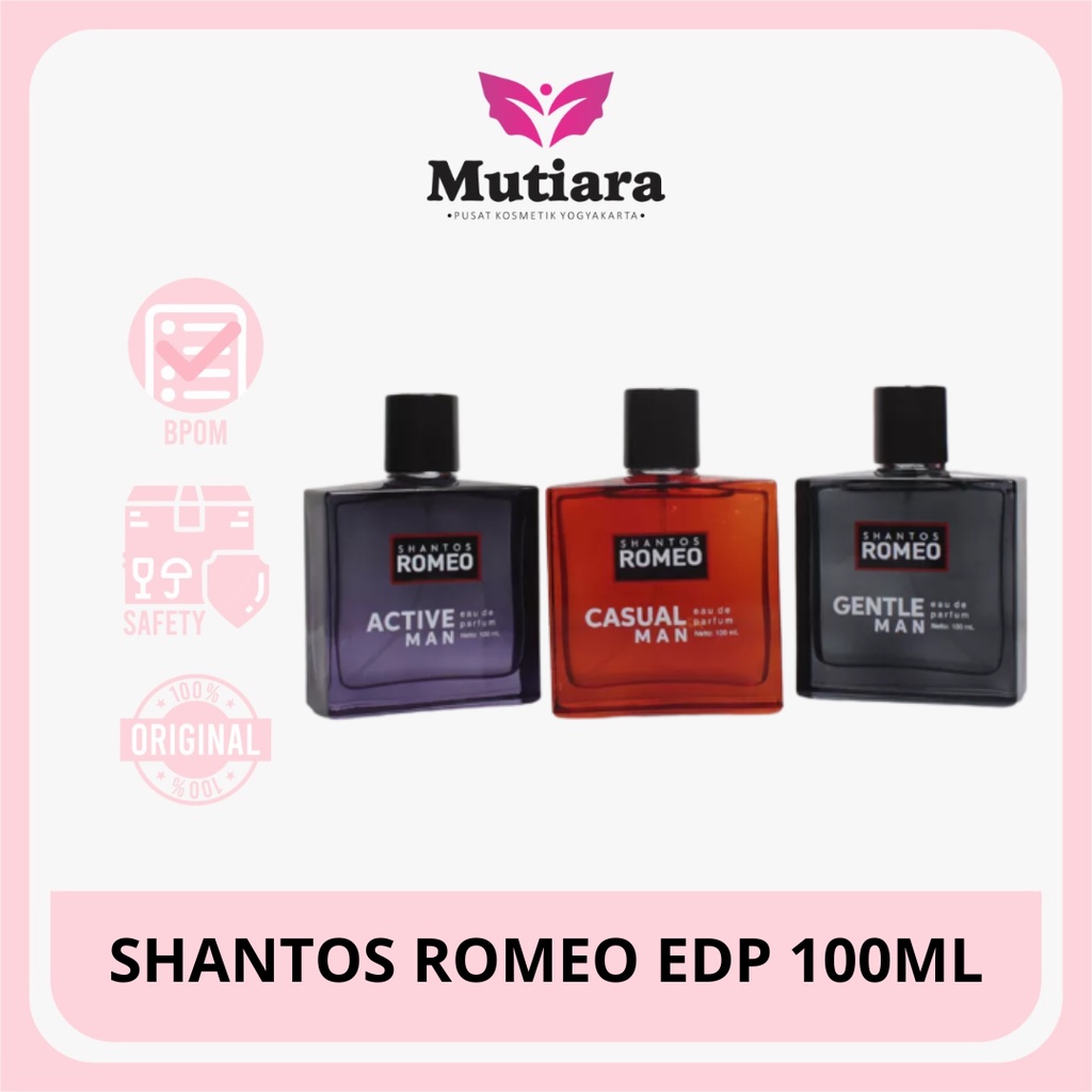 Jual SHANTOS ROMEO EDP 100ML | Shopee Indonesia