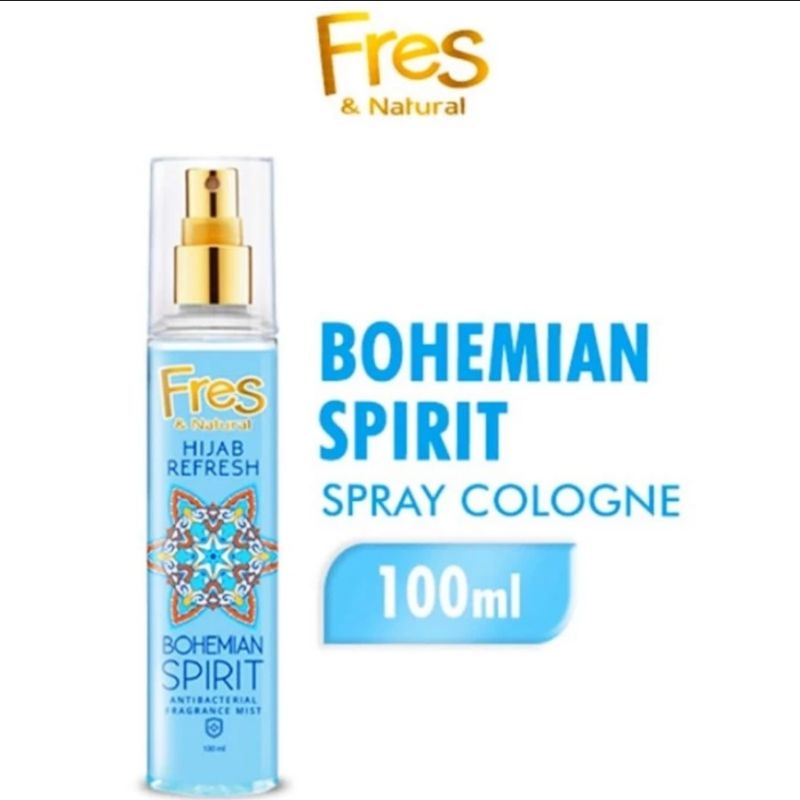 Jual FRES & NATURAL Fine Fragrance Mist Cologne BT21 Dessert Hijab Mix ...