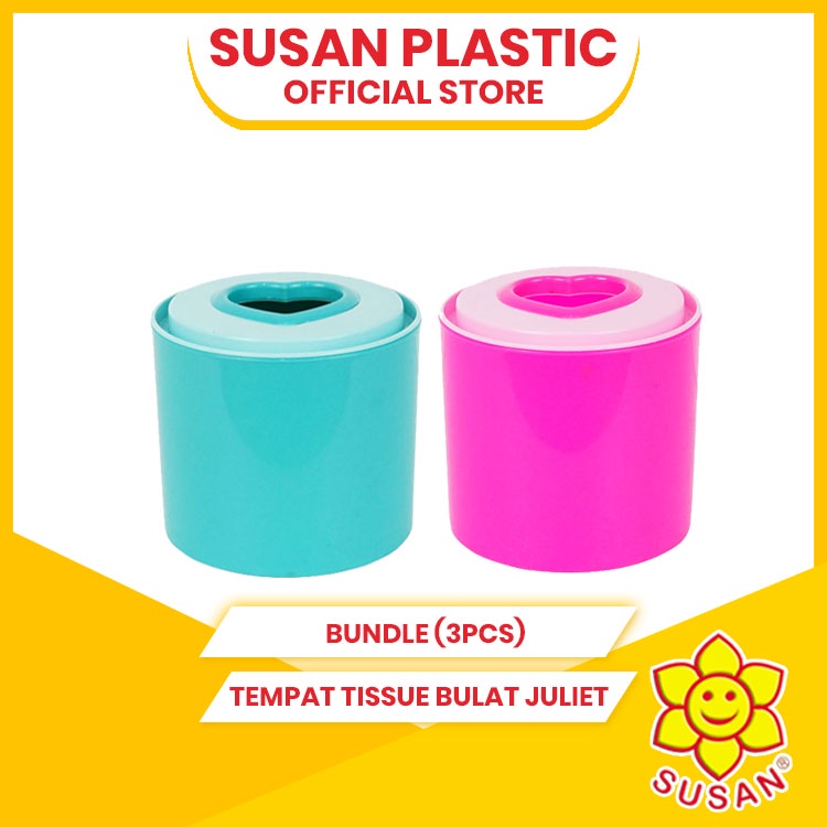 Jual ( 3 PCS ) Tempat Tissue Bulat Juliet - Tempat Tisu Bulat | Shopee ...