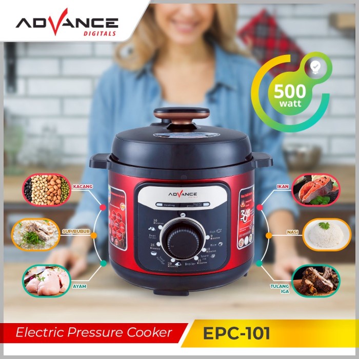 Jual Advance Electric Pressure Cooker EPC-101 / Panci Presto 4 Liter ...