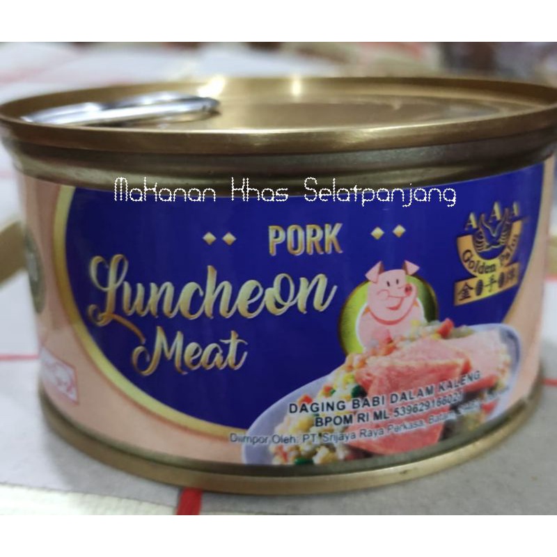 Jual Pork Luncheon Meat/Daging Babi Dalam Kaleng 340Gram Import ...