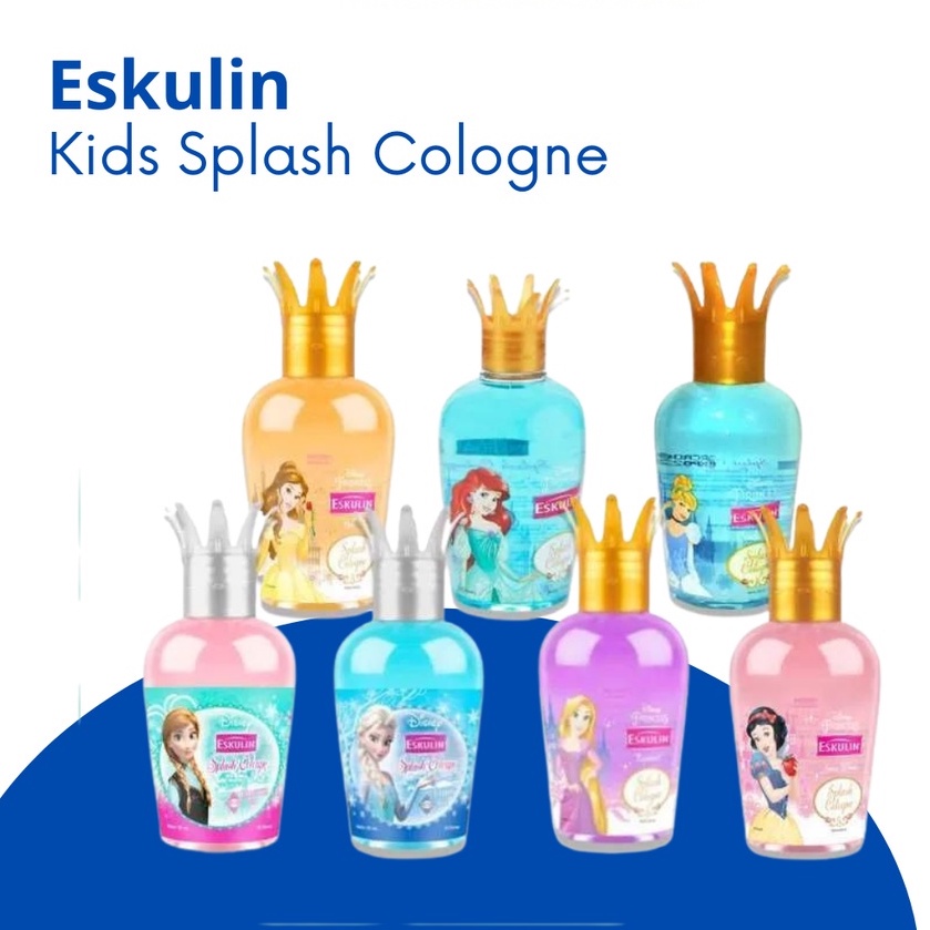 Jual ESKULIN PERFUME KIDS SPLASH COLOGNE 60ML PARFUM ANAK MAHKOTA ...
