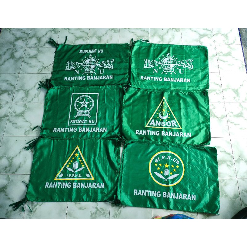 Jual Bendera NU ANSOR MUSLIMAT FATAYAT IPNU IPPNU Kualitas Jos | Shopee ...