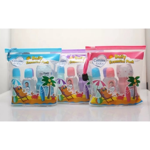 Jual Cussons Baby Mini Bag Gift Set Daily Essential Pack Kemasan Baru ...
