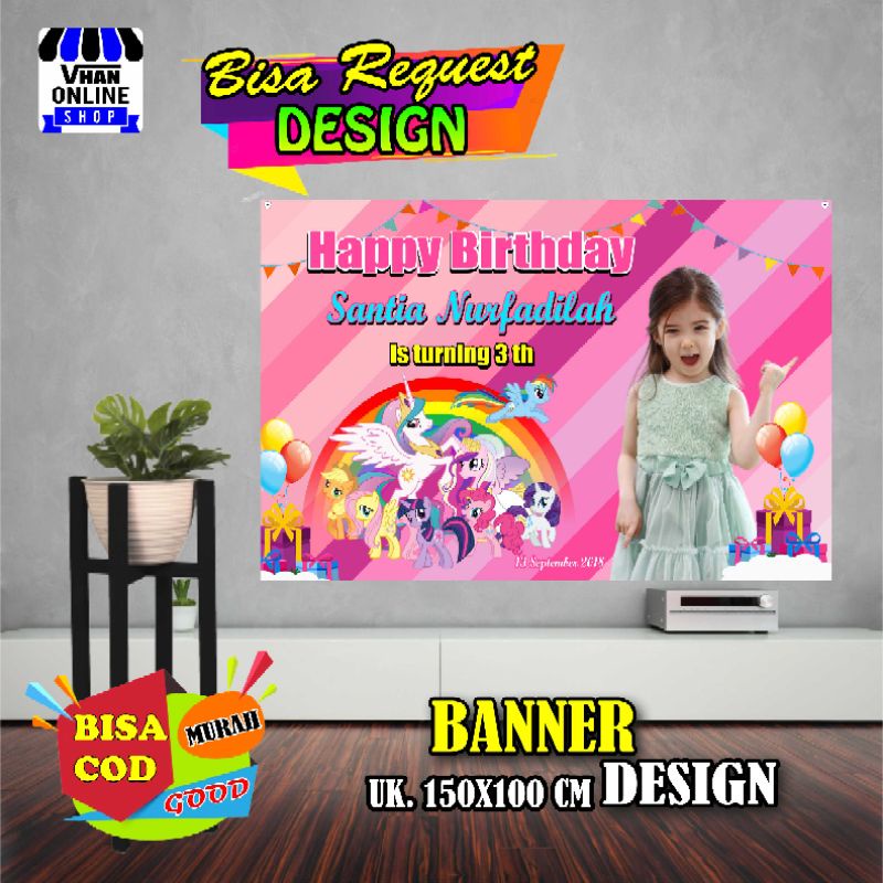 Jual Spanduk Banner Ulang Tahun Lucu, Banner Hari Lahir, Murah Keren ...