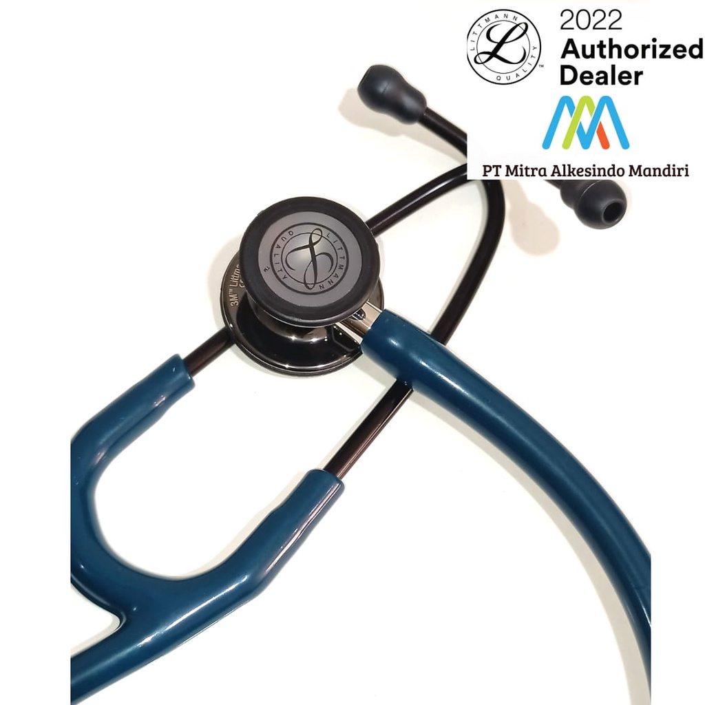 Jual 3M Littmann Stethoscope Cardiology IV Carribean Blue Smoke Finish ...