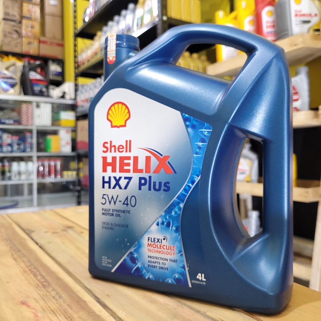 Jual SHELL HELIX HX7 Plus 5W40 API SP ACEA A3/B4 4L - oli mesin mobil ...