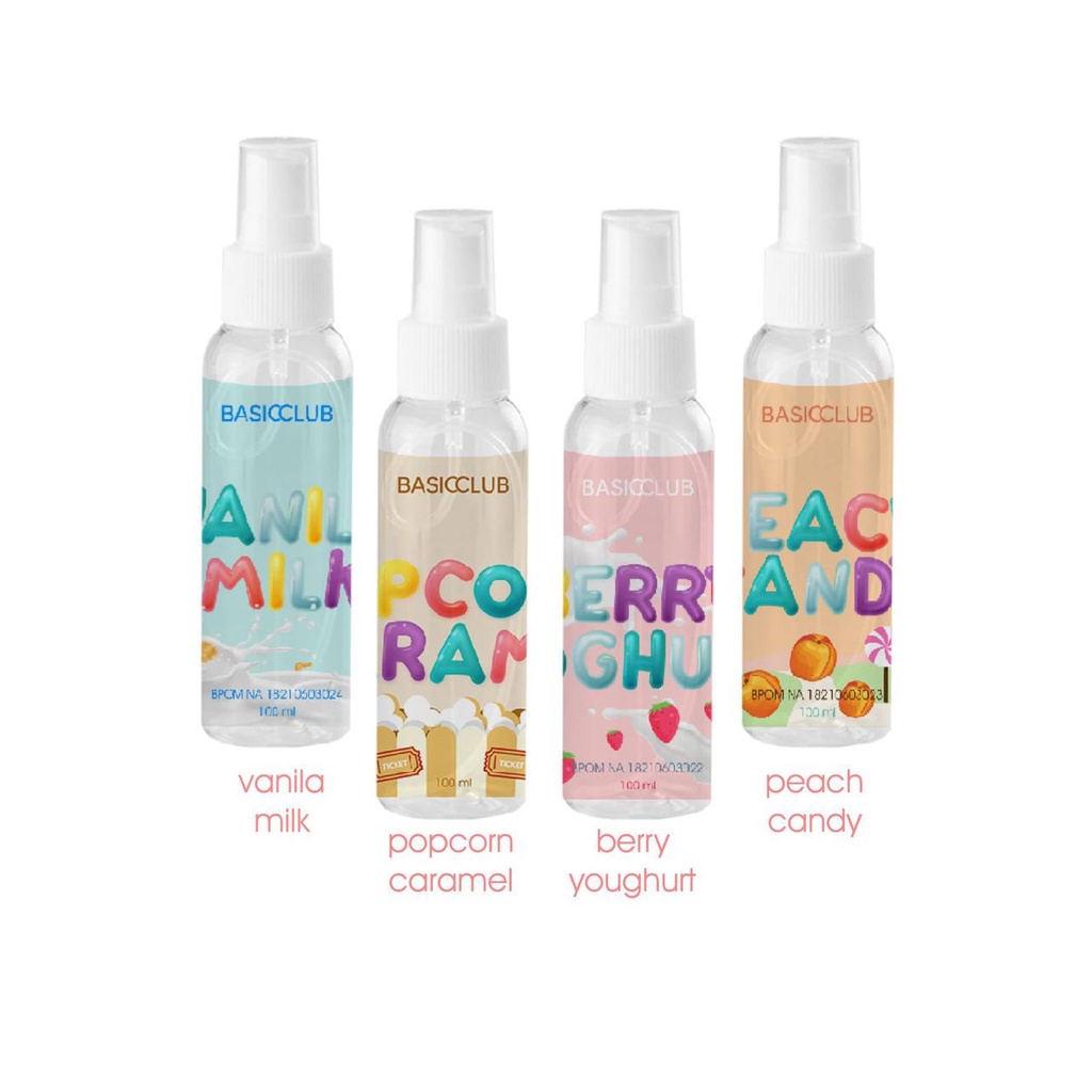 Jual Basicclub body mist 100 ml | Shopee Indonesia