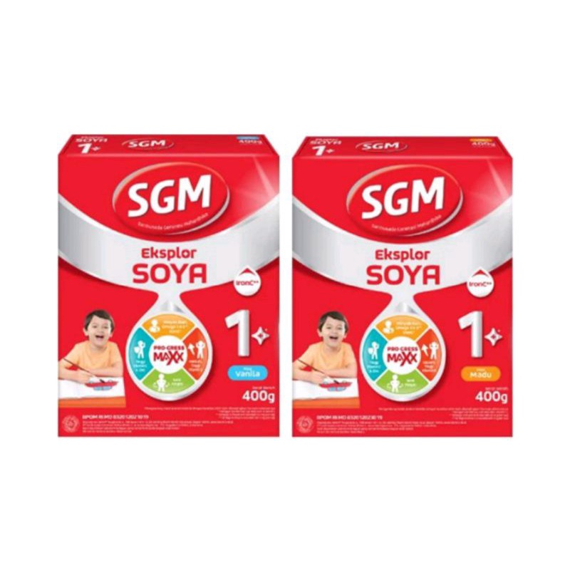 Jual Susu SGM Eksplor Soya 1+ 400 gr | Shopee Indonesia