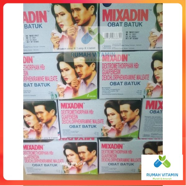 Jual MIXADIN 1 B0X ISI 100 TAB RUMAH VITAMIN | Shopee Indonesia