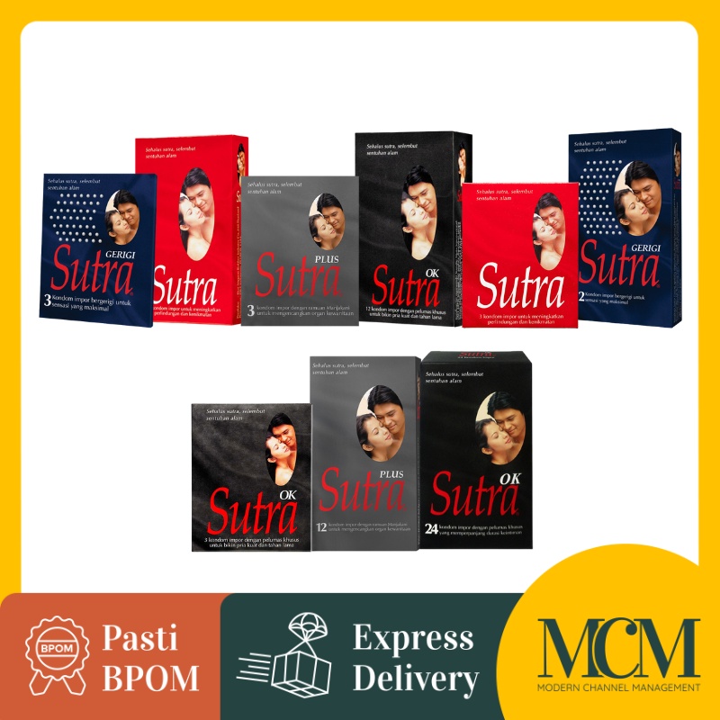 Jual Kondom Sutra - Klasik Merah / Sutra OK / Sutra Plus / Gerigi - Isi ...