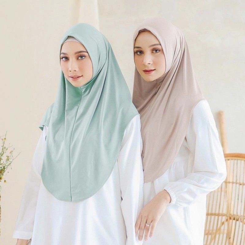 Jual Hijab Instan MAUDIE Jersey Hamidah NON PED | Shopee Indonesia