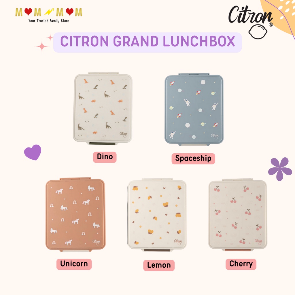 Jual Citron Grand Lunch Box Kotak Makan Anak Bekal | Shopee Indonesia