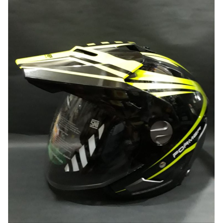 Jual HELM CARGLOSS FORMER/SEMI CROS | Shopee Indonesia