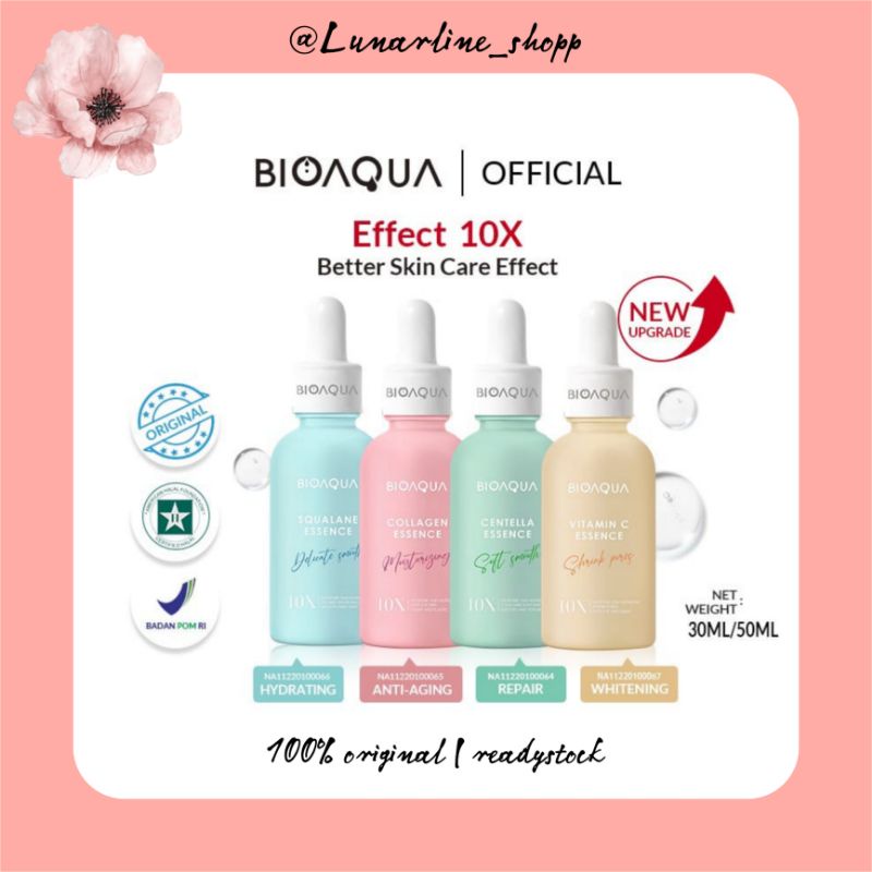 Jual BIOAQUA Moisturizing Essence / 10X Essence Series - Collagen ...