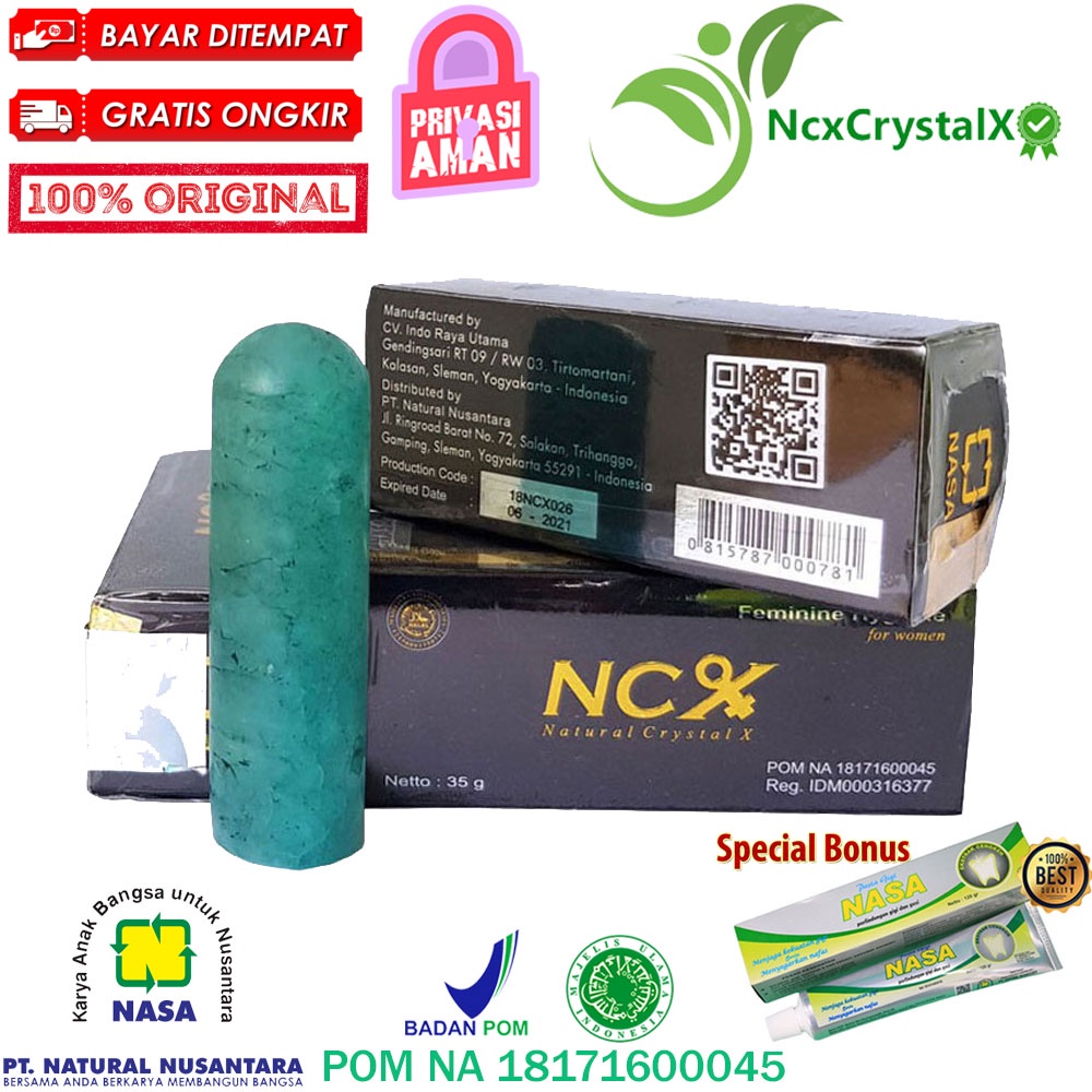 Jual 004 - NCX NASA | CRISTAL X ORIGINAL 100% | NCX CRYSTAL X NASA ...