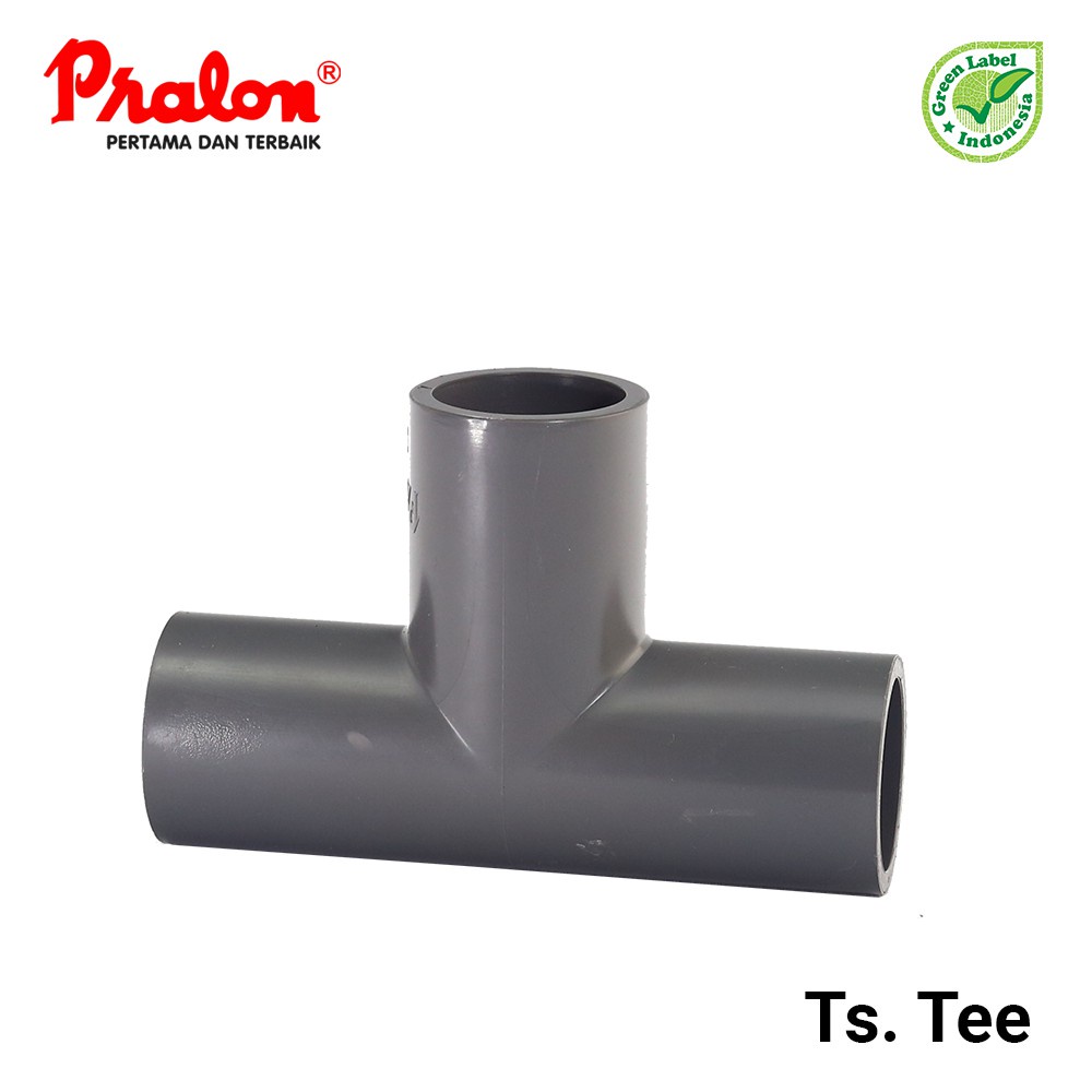 Jual SAMBUNGAN FITTING PIPA PVC MERK PRALON TEE 1-1/4 x 3/4" ABU | Shopee Indonesia