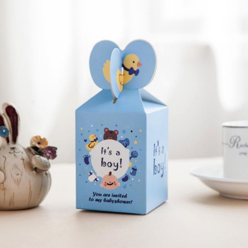 Jual paper bag goodie bag box kotak kemasan souvenir permen kado ulang ...