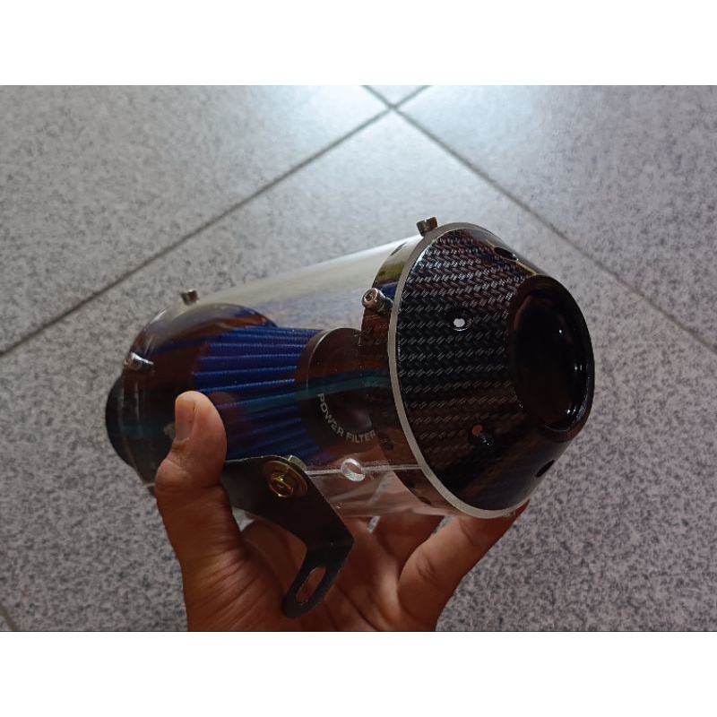 Jual filter udara variasi matic, model tabung transparant, vario, beat ...