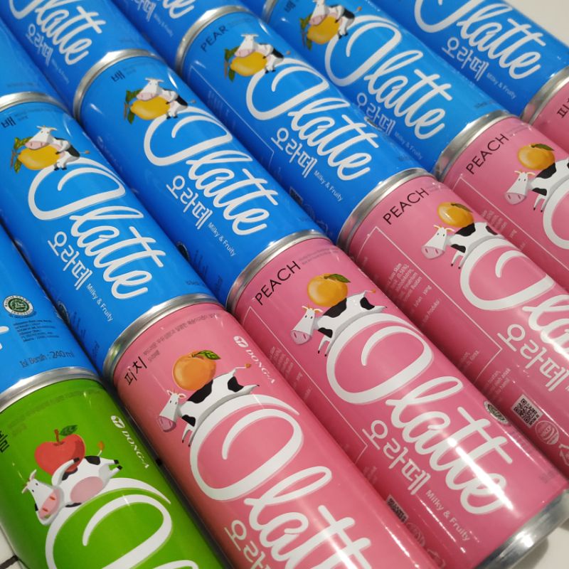 Jual Olatte Minuman Rasa Susu dan Buah 240ml | Shopee Indonesia