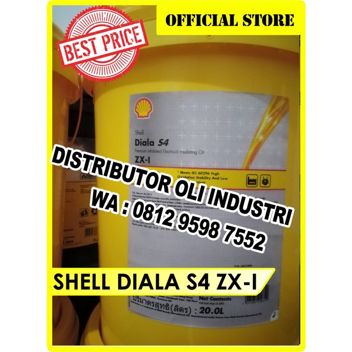 Jual Tempat Oli Shell Diala S4 Zx-I ( Oli Sintetik Trafo ) | Shopee ...