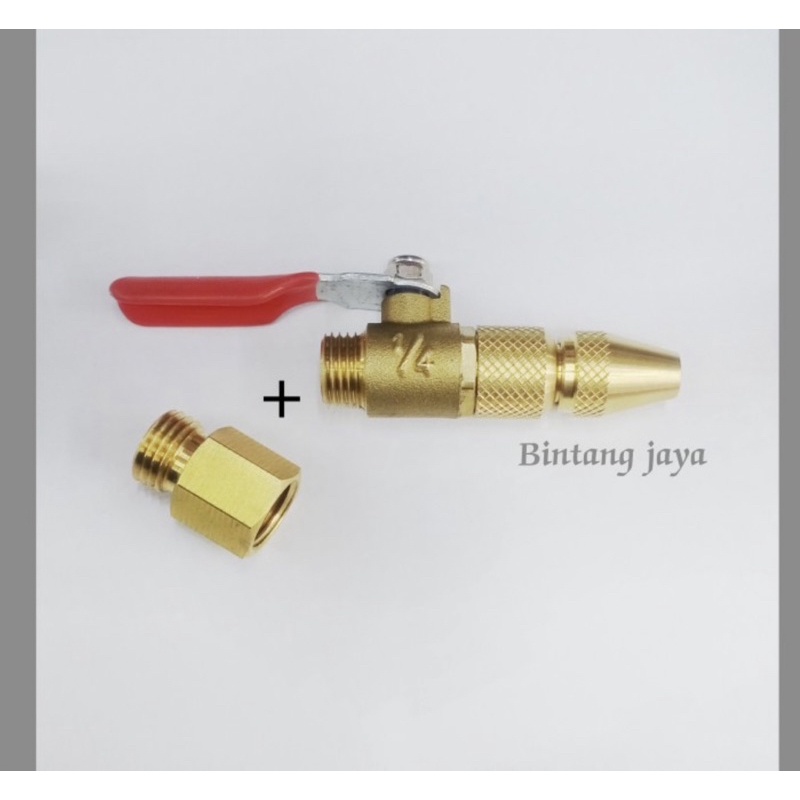 Jual Connector nosel krant cuci ac Lurus + nepel selang | Shopee Indonesia