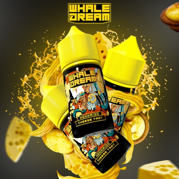 Jual Liquid Whale Dream Hokkaido V1 Cheesetart Original Salt Nic 30ML ...