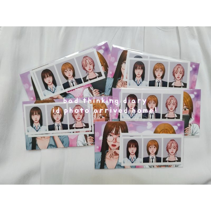 Jual ready bad thinking diary id photo set | Shopee Indonesia