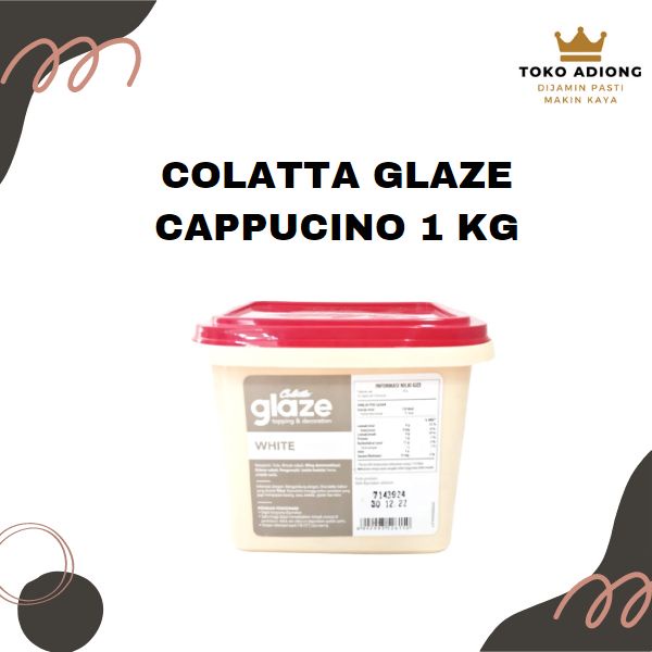 Jual COLLATA GLAZE WHITE KEMASAN 1 KG | Shopee Indonesia