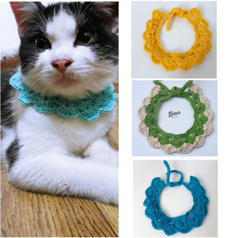Jual Kalung Kucing Handmade Rajut | Shopee Indonesia