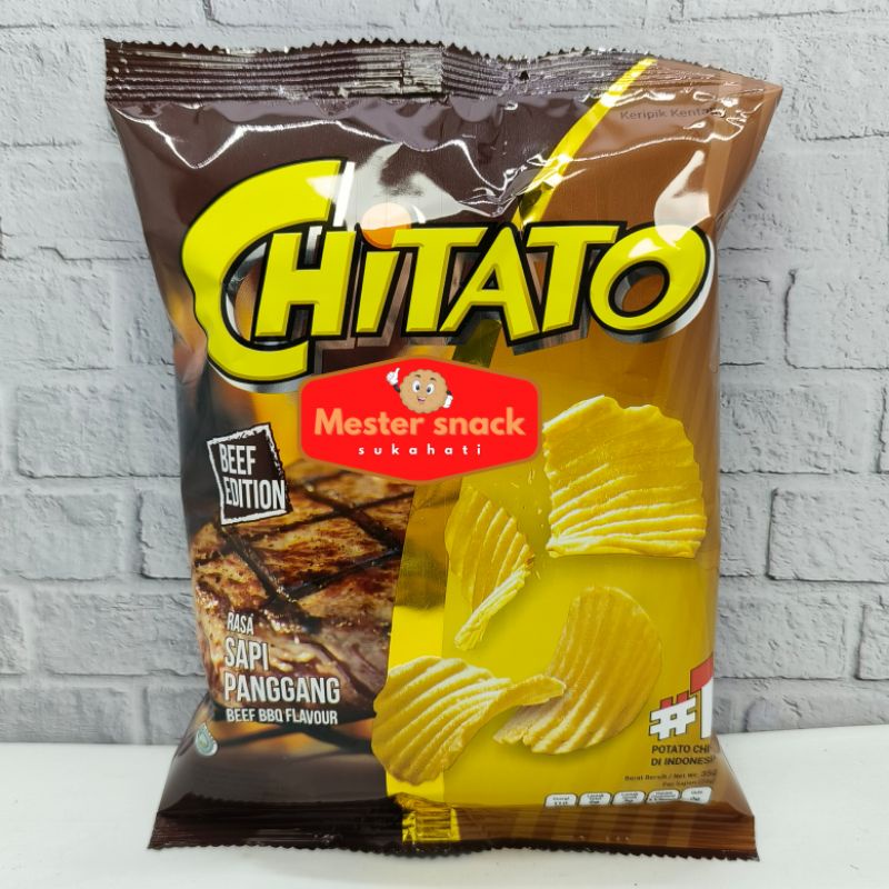 Jual Chitato Sapi Panggang 35 gram | Keripik Kentang | Chitato | Snack ...