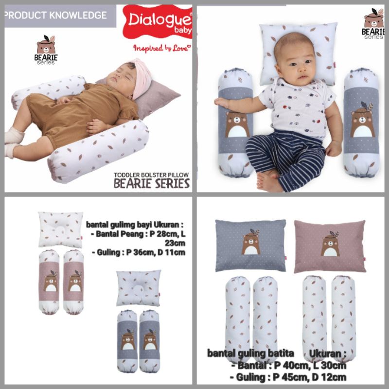 Jual Dialogue baby bantal guling bayi/batita | Shopee Indonesia