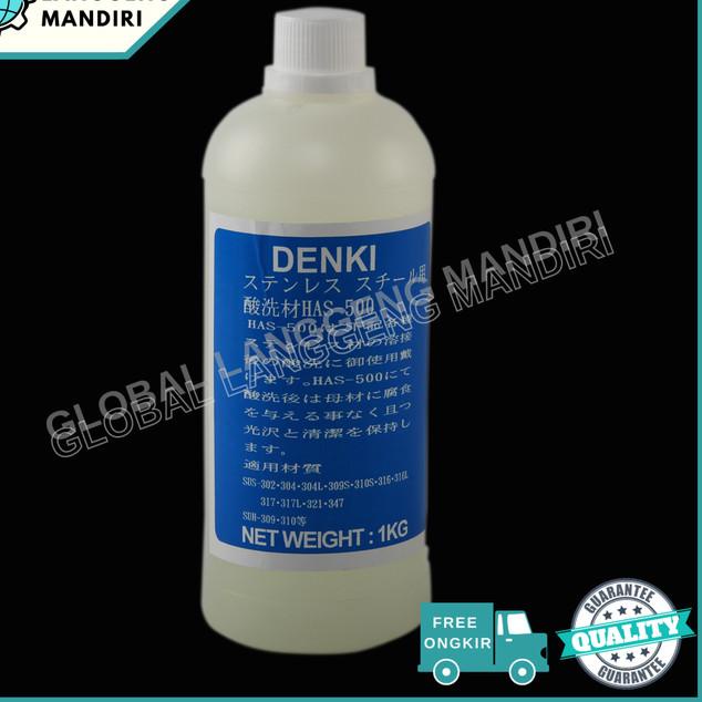 Jual DENKI STAIN CLEANER PEMBERSIH STAINLESS HAS 500 STAINCLEAN HAS500 ...
