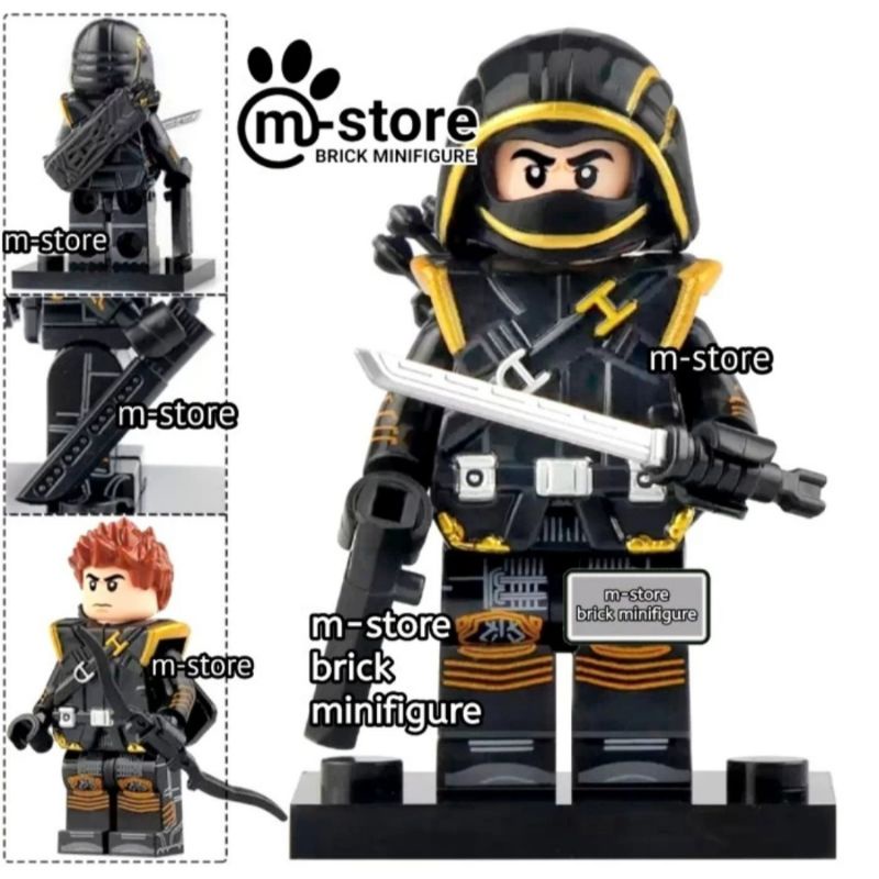 Jual brick hawkeye ronin mini toy figure | Shopee Indonesia