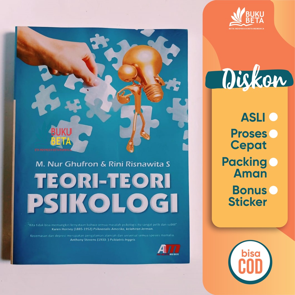 Jual Teori - Teori Psikologi - M Nur Ghufron - Rini Risnawita S | Shopee Indonesia