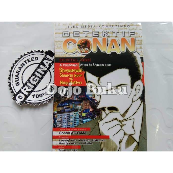 Jual Misteri Light Novel Detektif Conan: A Challenge Letter To Shinichi Kudo ~Showd | Shopee ...