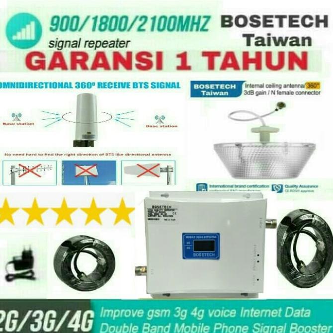 Jual Penguat Sinyal Signal Hp 3G 4G Lte Bosetech Bt-934Hq Ori Repeater Gsm | Shopee Indonesia