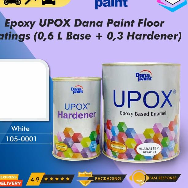 Jual Cat Lantai Epoxy UPOX Dana Paint Floor Coatings - 0001 White ...
