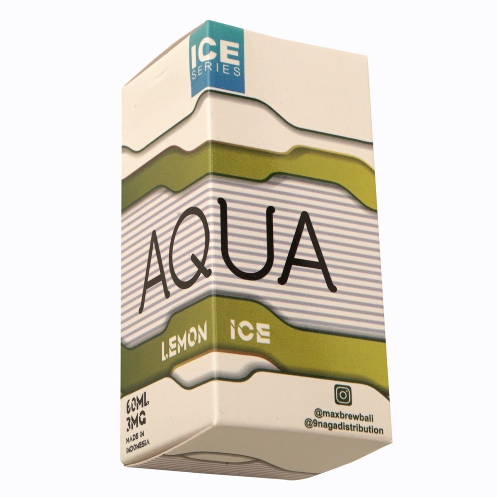 Jual Liquid Vape Vapor Aqua Ice Lemon Ice 60ML By 9 Naga Distribution ...