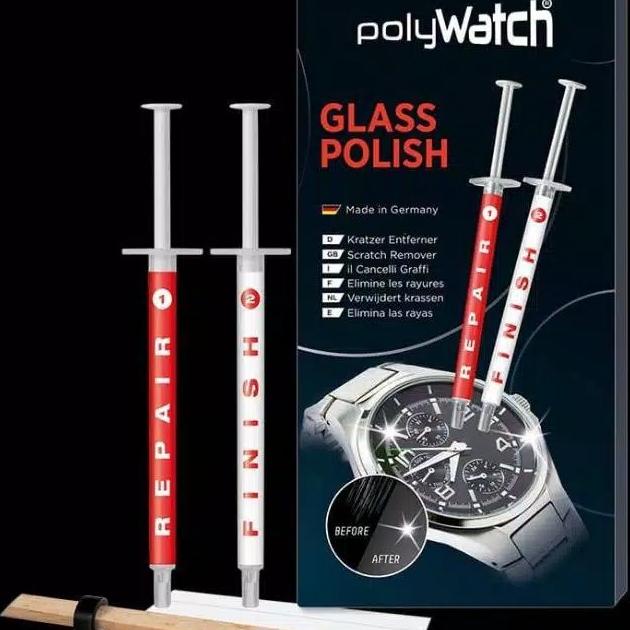 Jual POLYWATCH SCRATCH REMOVER FOR CRYSTAL GLASS / PENGHILANG GORESAN ...